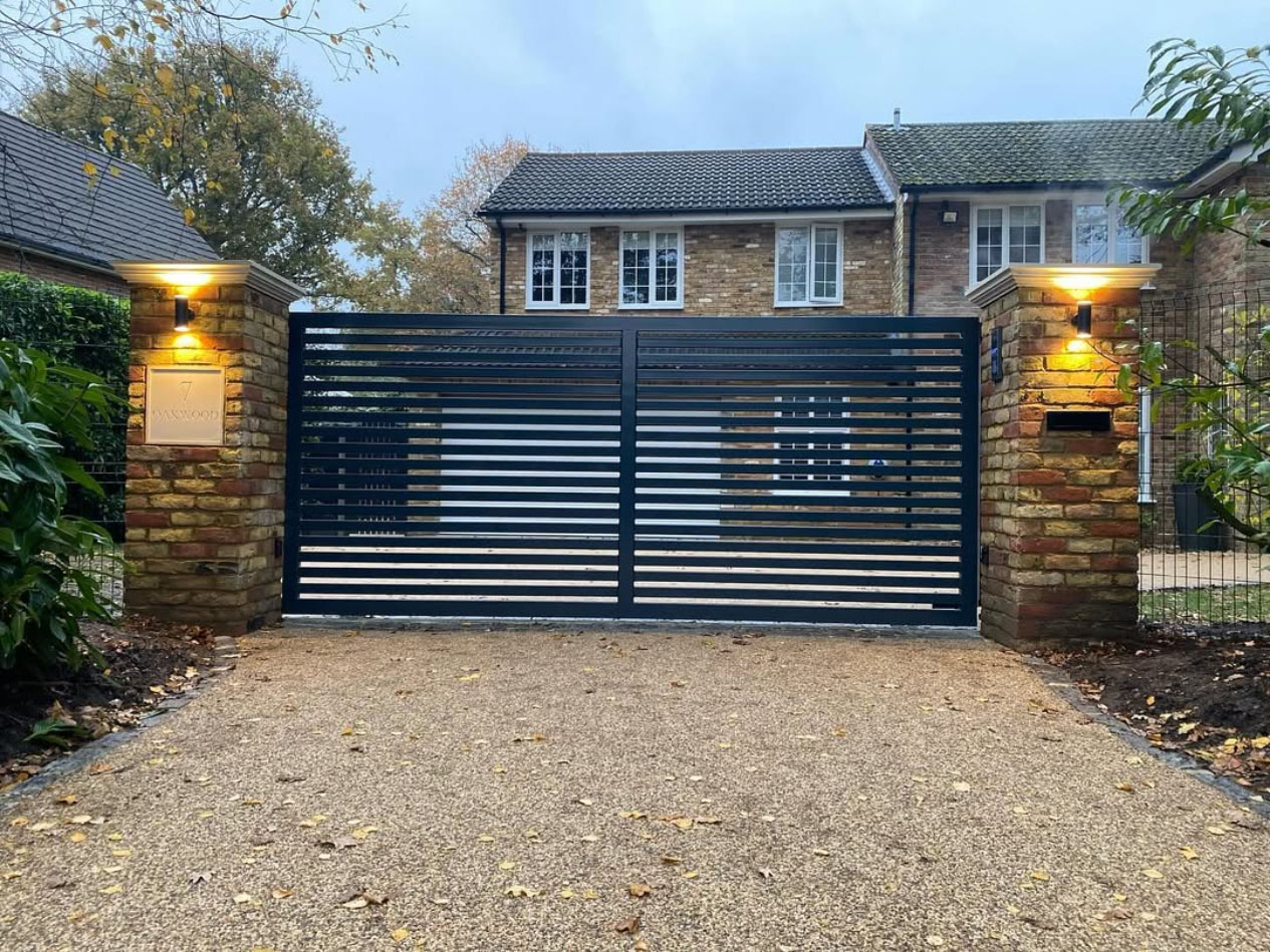 Bespoke Metal Sliding Gates | Steel & Wrought Iron | Hampshire